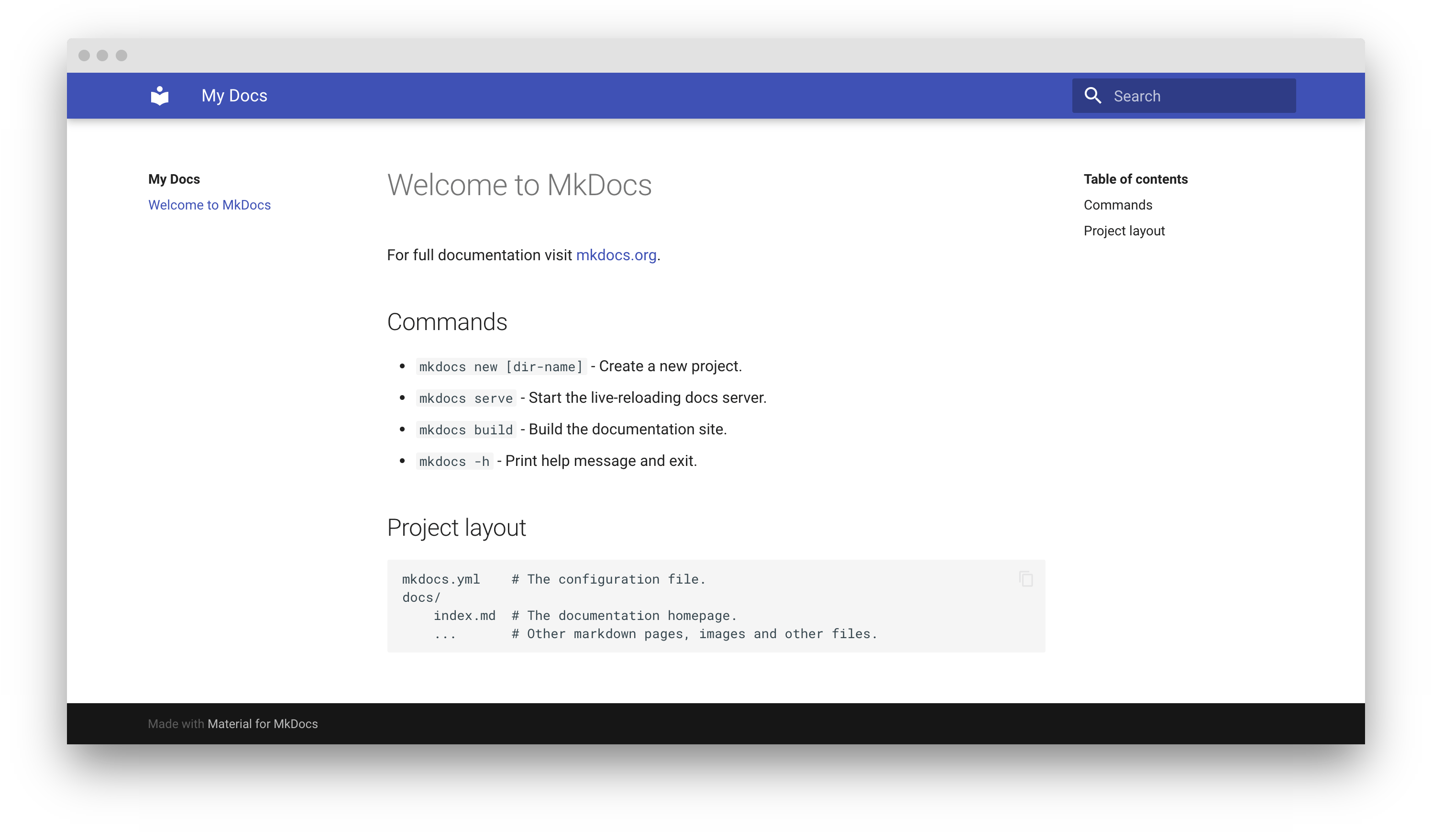 MaterialForMkDocs入门 - 张彬彬的杂货铺